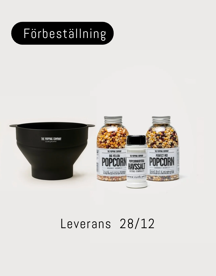 Popcorn av Högsta Kvalitet - The Popping Company